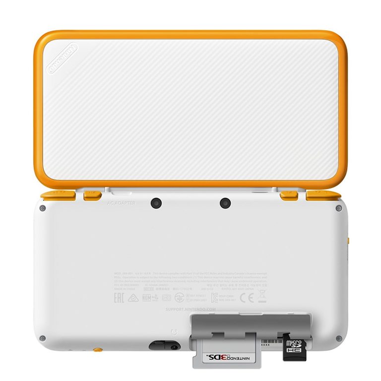 New Nintendo 2DS XL White and Orange - vgs.co.il